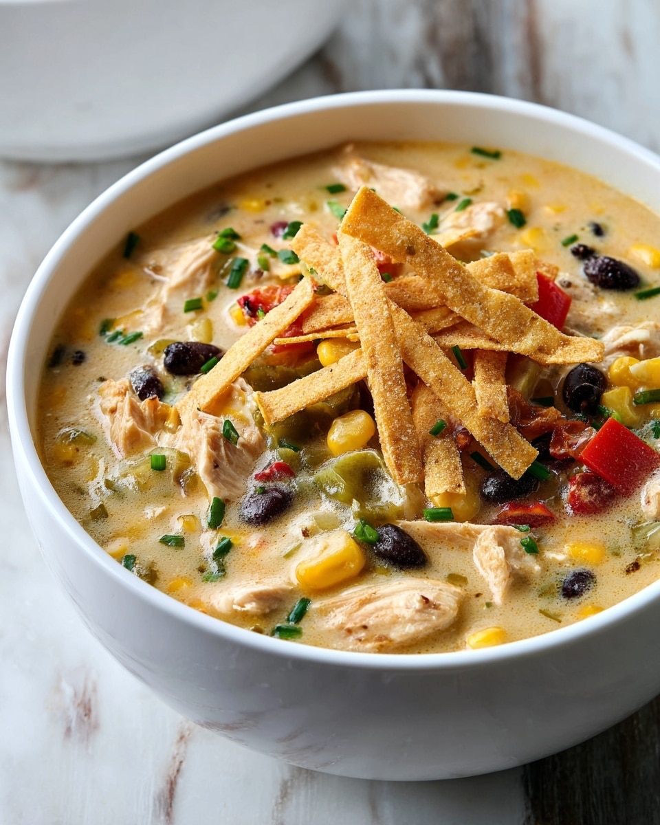 Crock Pot Chicken Fajita Soup Recipe | Easy & Flavorful